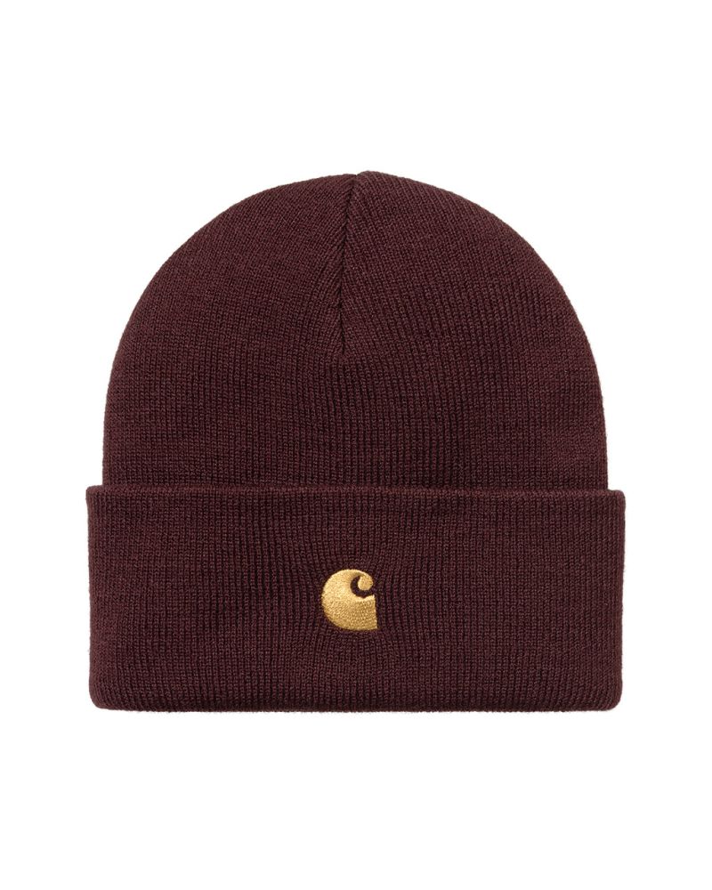Chase Beanie BORDEAUX - CARHARTT WIP | Ultimate Streetstore